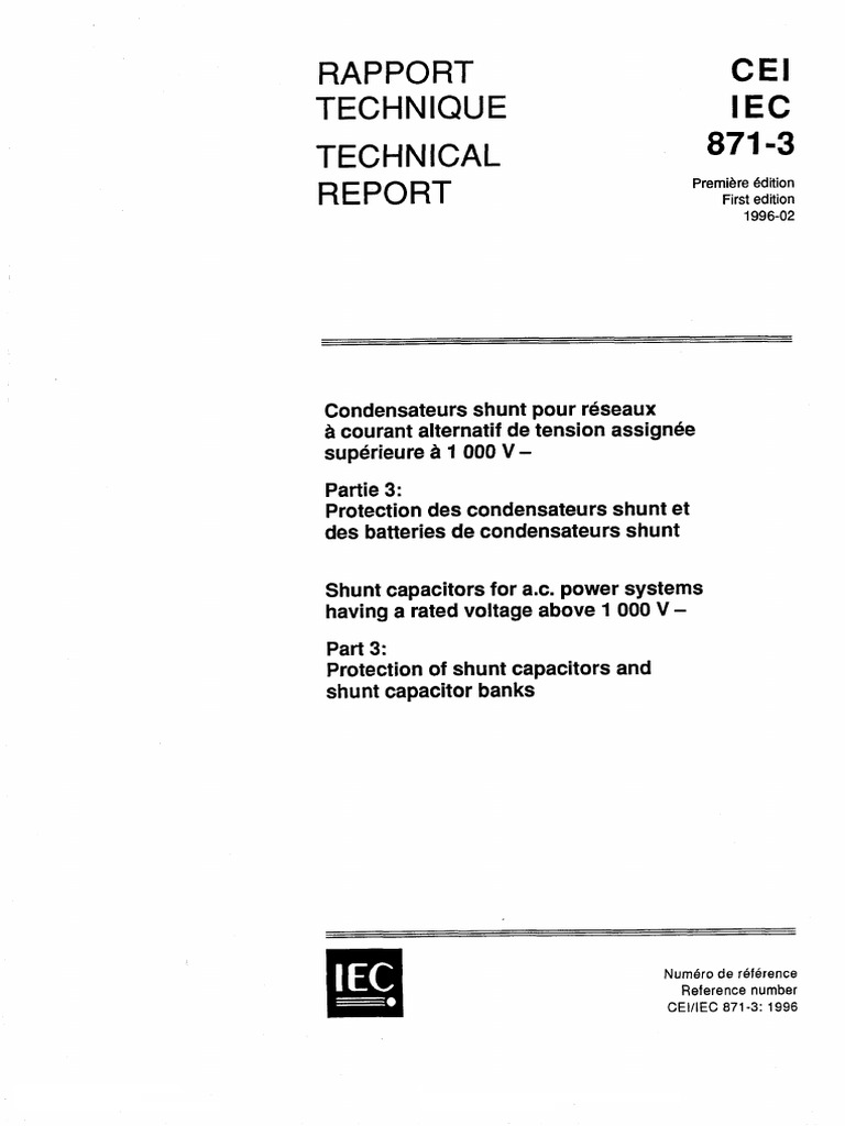Iec 871-3 | PDF | Commission électrotechnique internationale ...