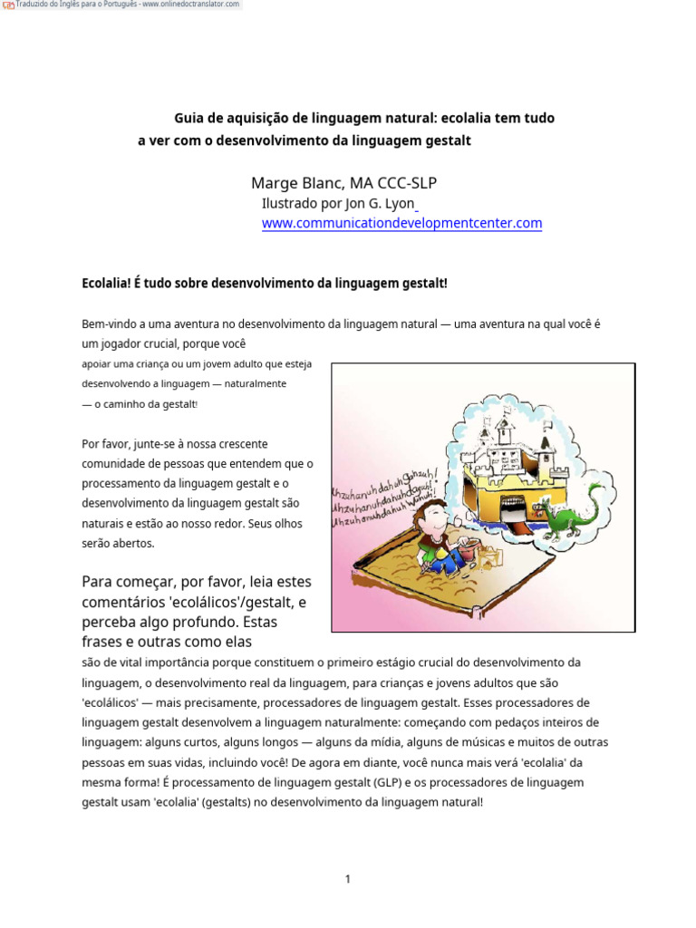 The Natural Language Acquisition Guide - Echolalia Is All About Gestalt ...