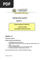 2024 Math GR 9 Term 3 Common Test Memo | PDF | Mathematics | Geometry
