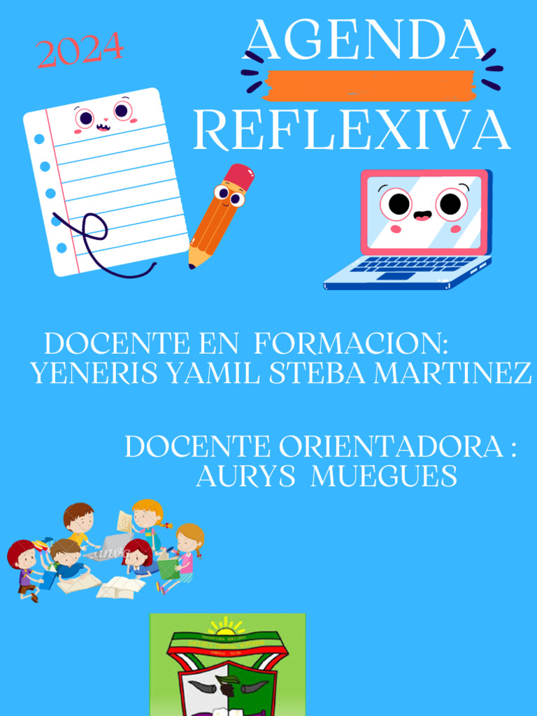 EJEMPLO AGENDA REFLEXIVA I SEMESTRE | PDF | Maestros | Pedagogía