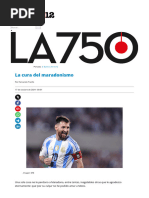 El Hombre Que Murio de Pie Roberto Baggio | PDF