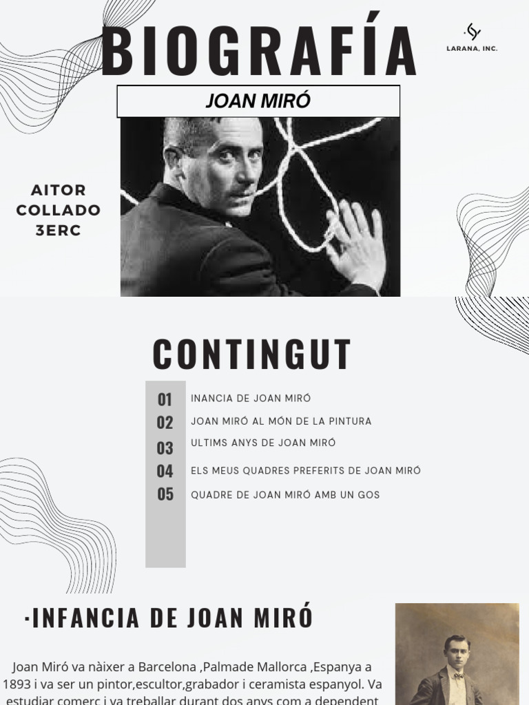 Joan Miró Aitor Collado 3erc | PDF