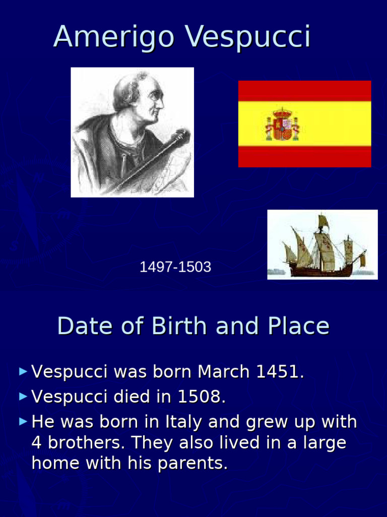 Amerigo Vespucci: Life and Explorations | PDF