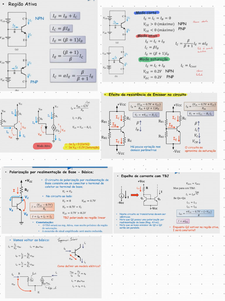 Equações e Modelos TBJ | PDF