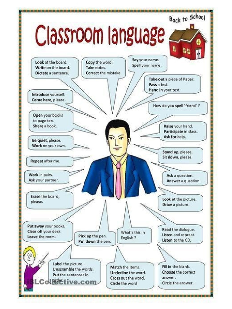 Classroom Language | PDF