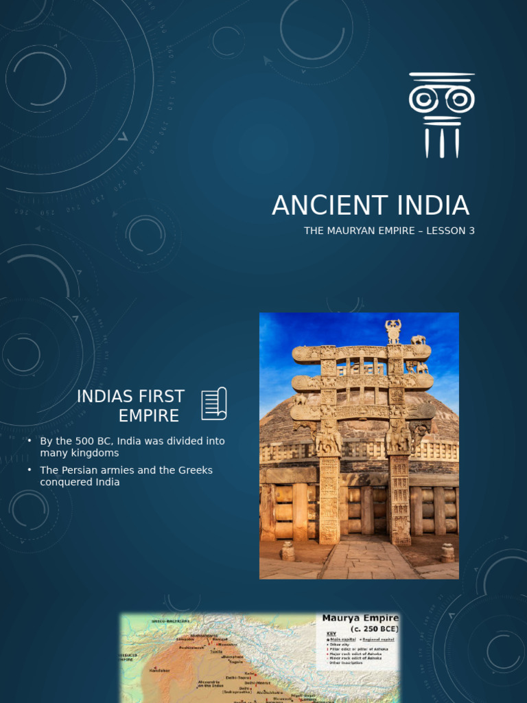 Ancient India Mauryan Empire | PDF | Ashoka | Indian Religions