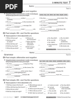 Klasa 4 Unit 7 Test PDF | PDF | Language Arts & Discipline