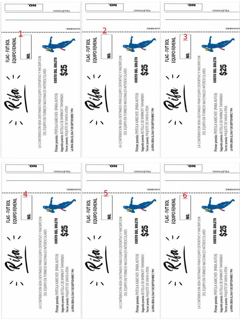 Boletos 1-6 | PDF