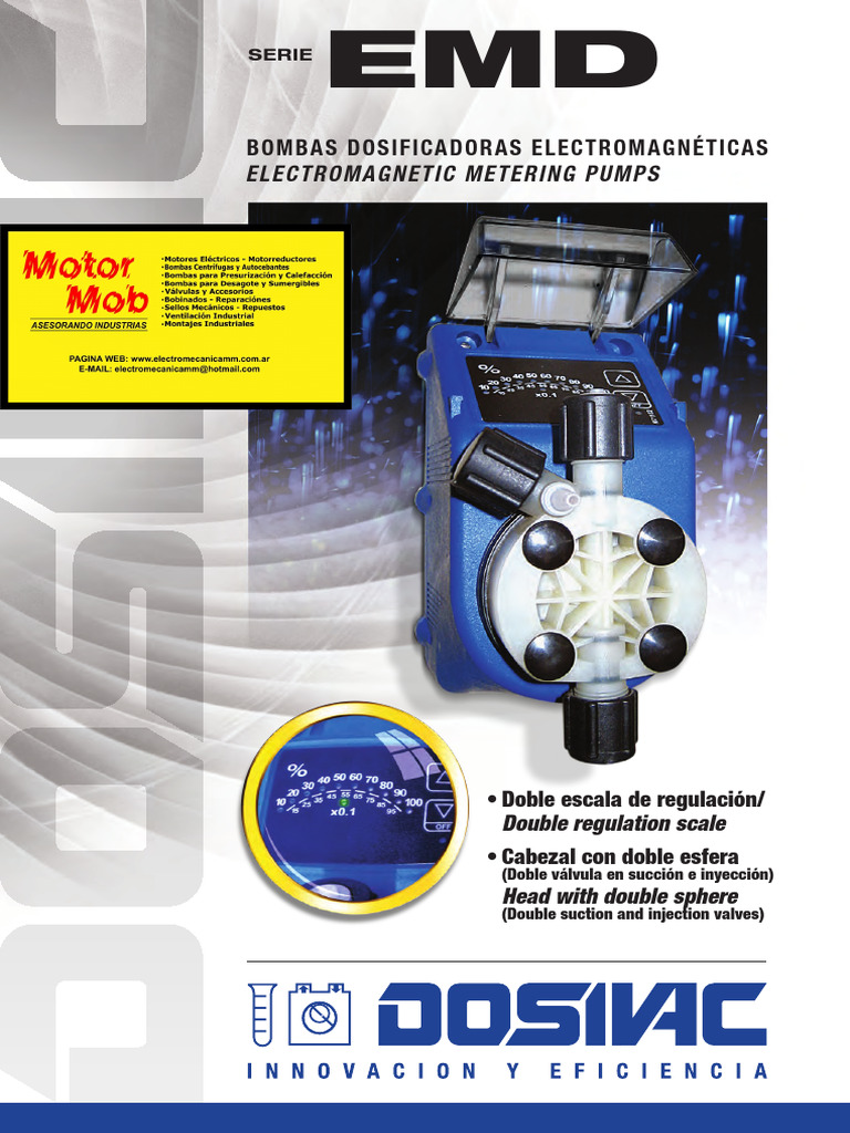 Dosivac Emd Ed 01515 Presion 15 KG | PDF