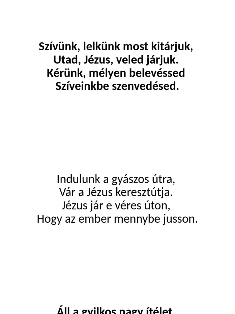 Keresztút Lelki Napra | PDF