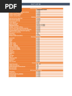 CSC Rate Chart | PDF