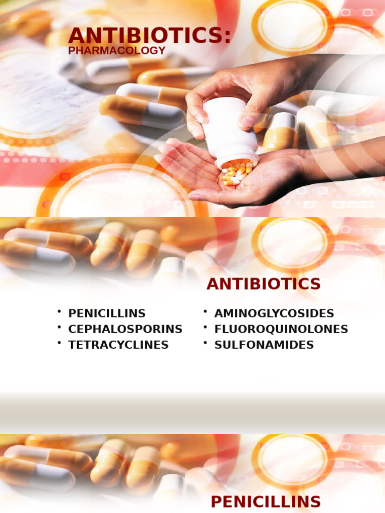 Antibiotics | PDF | Penicillin | Antibiotics
