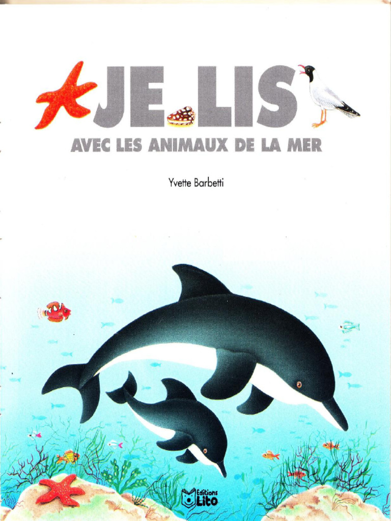 Je Lis Avec Les Animaux de La Mer | PDF