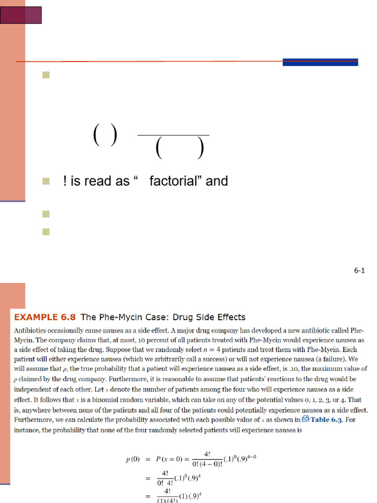 Lecture 4 Fall 2023 | PDF | Variance | Mathematical And Quantitative Methods (Economics)