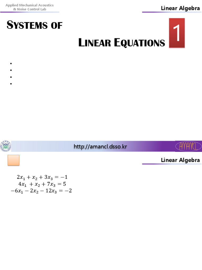 Linear Algebra: LU Decomposition & Matrices | PDF | Matrix (Mathematics ...