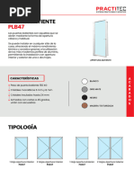 CATALOGO EUROVENT - Perfiles | PDF | Ventana | Aplicaciones de vidrio