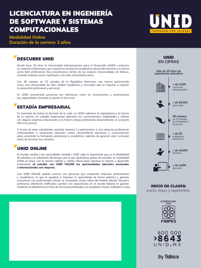 Ing Software y Sistemas Computacionales Online | PDF | Software | La ...