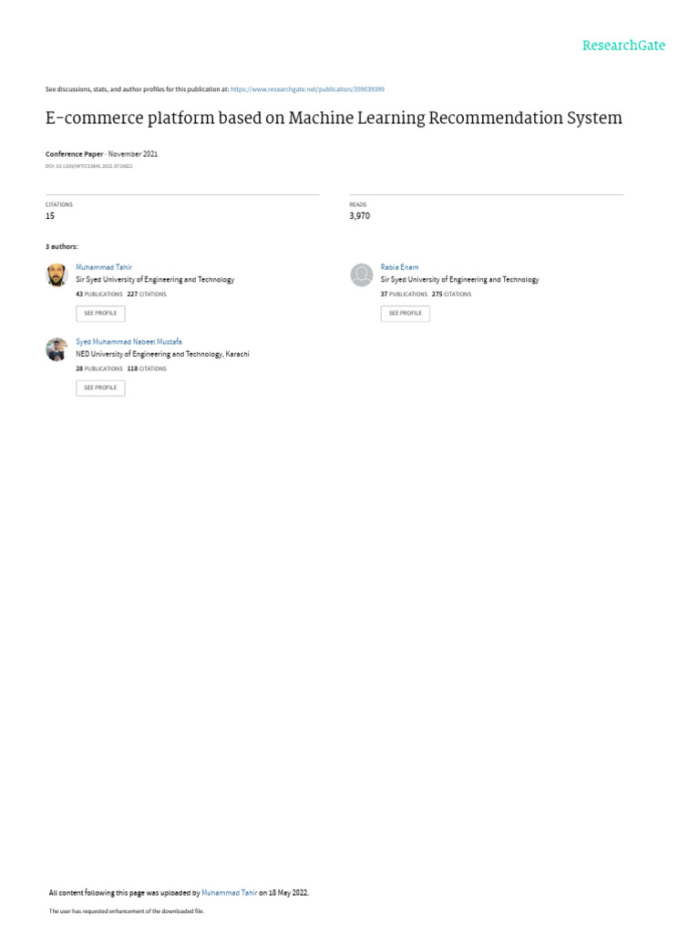 ECommerce | PDF | Learning | Cognitive Science