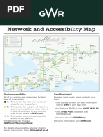 GWR Route Map and Accessibility 2024 | PDF