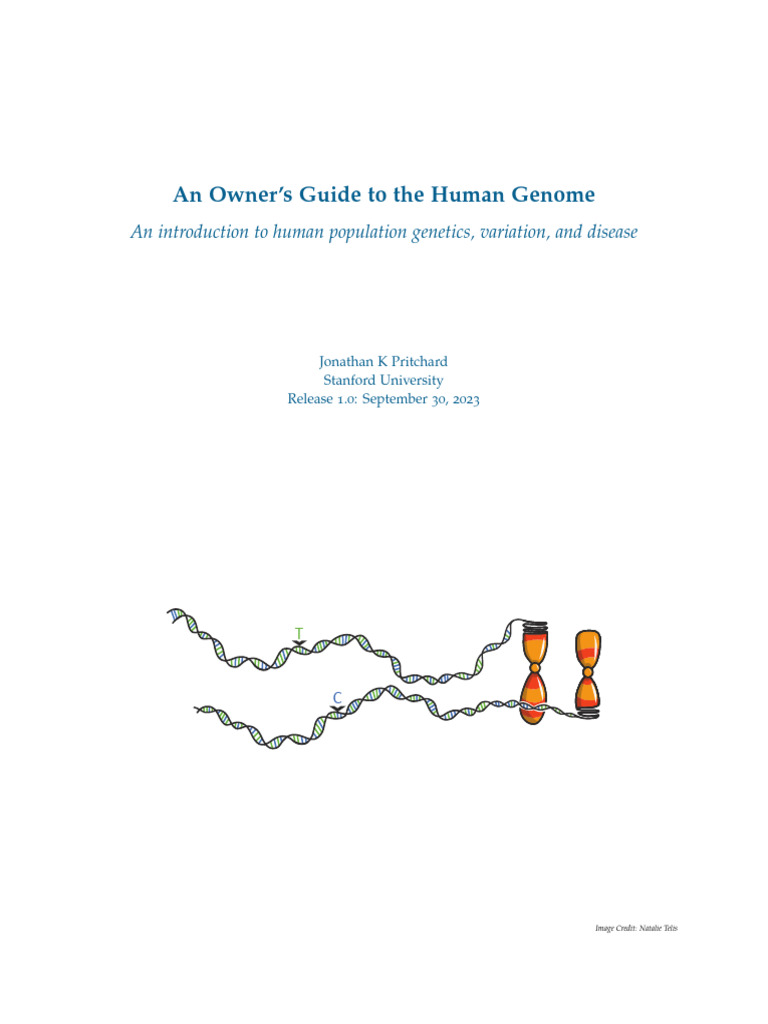 An Owner's Guide To The Human Genome | PDF | Gene | Genetics