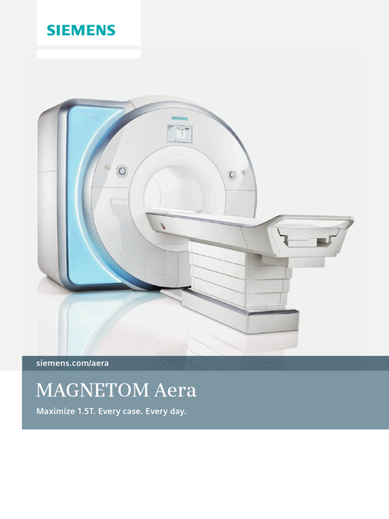 Mri Magnetom Aera Product Brochure 01203288 | PDF | Magnetic Resonance ...