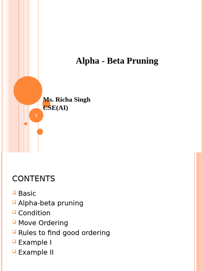 Unit 2 Topic 8 Alpha - Beta Pruning | PDF | Algorithms And Data Structures | Algorithms
