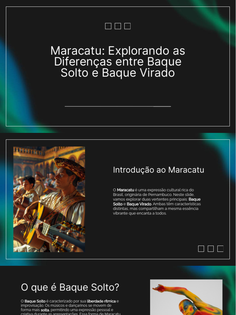 Diferenças entre Baque Solto e Virado | PDF