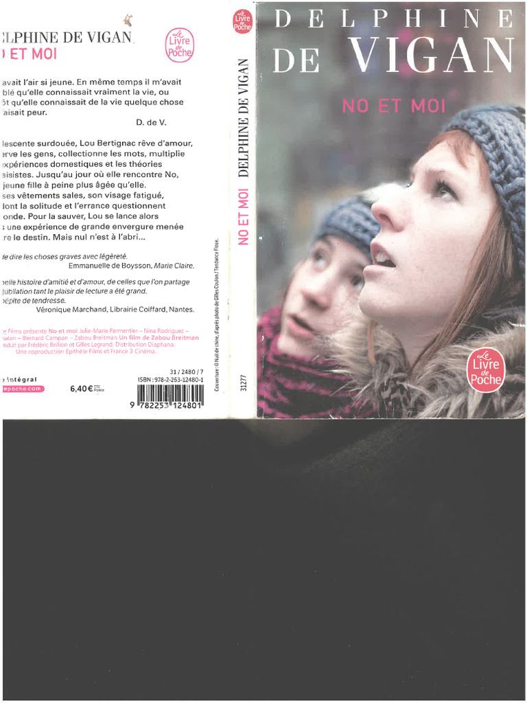 NO Et Moi - Delphine de Vigan | PDF