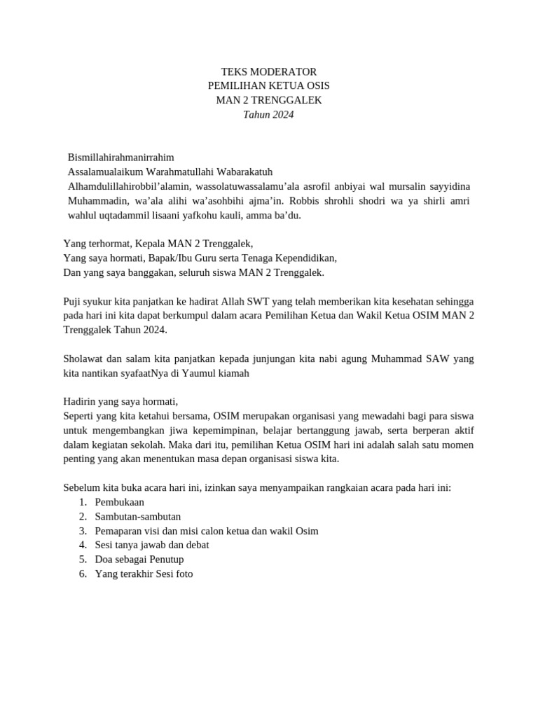 Teks Moderator | PDF