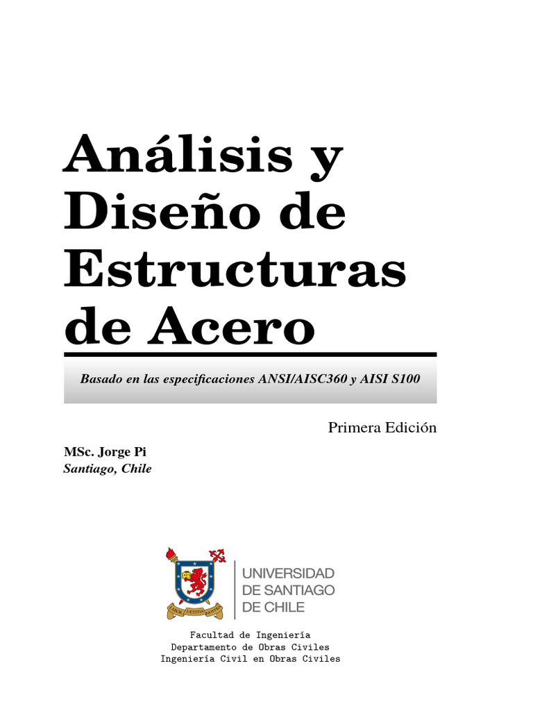 Diseño de Estructuras de Acero | PDF | Acero | Hierro