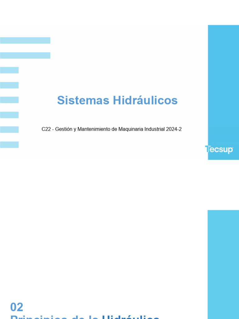 Principios de La Hidráulica | PDF