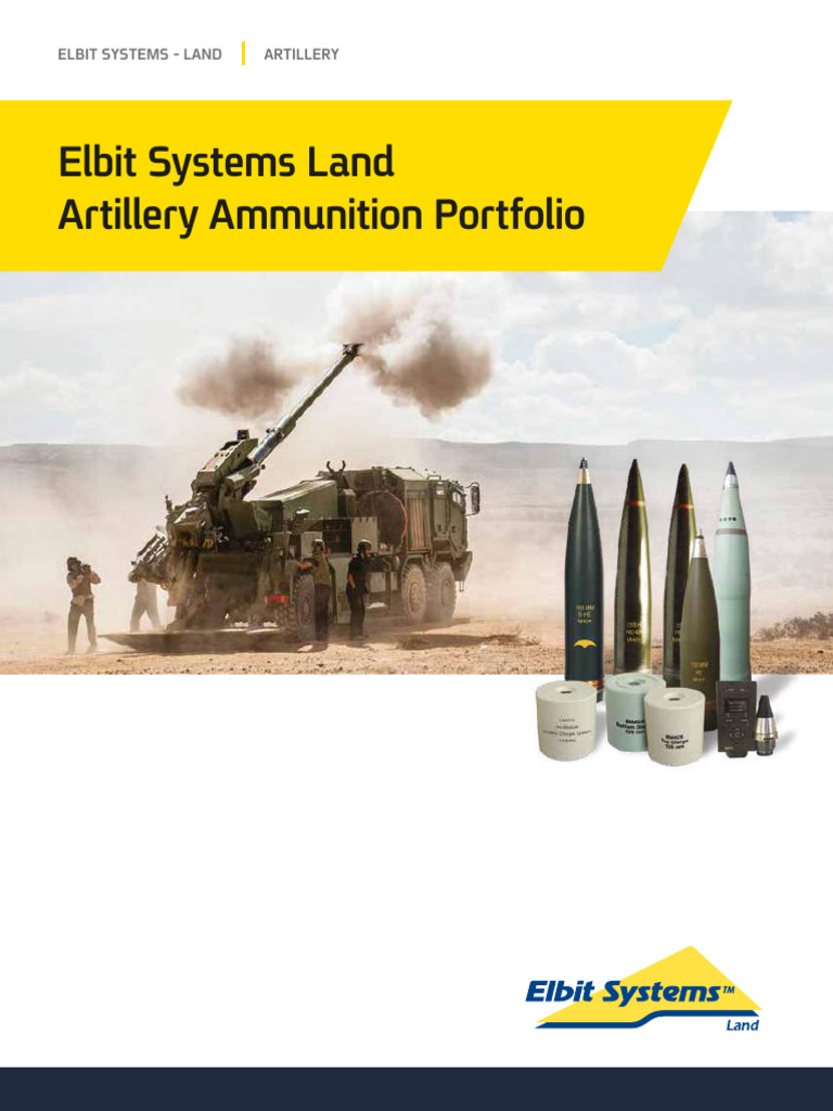 Elbit Systems Land Artillery Ammunition Portfolio | PDF | Shell ...