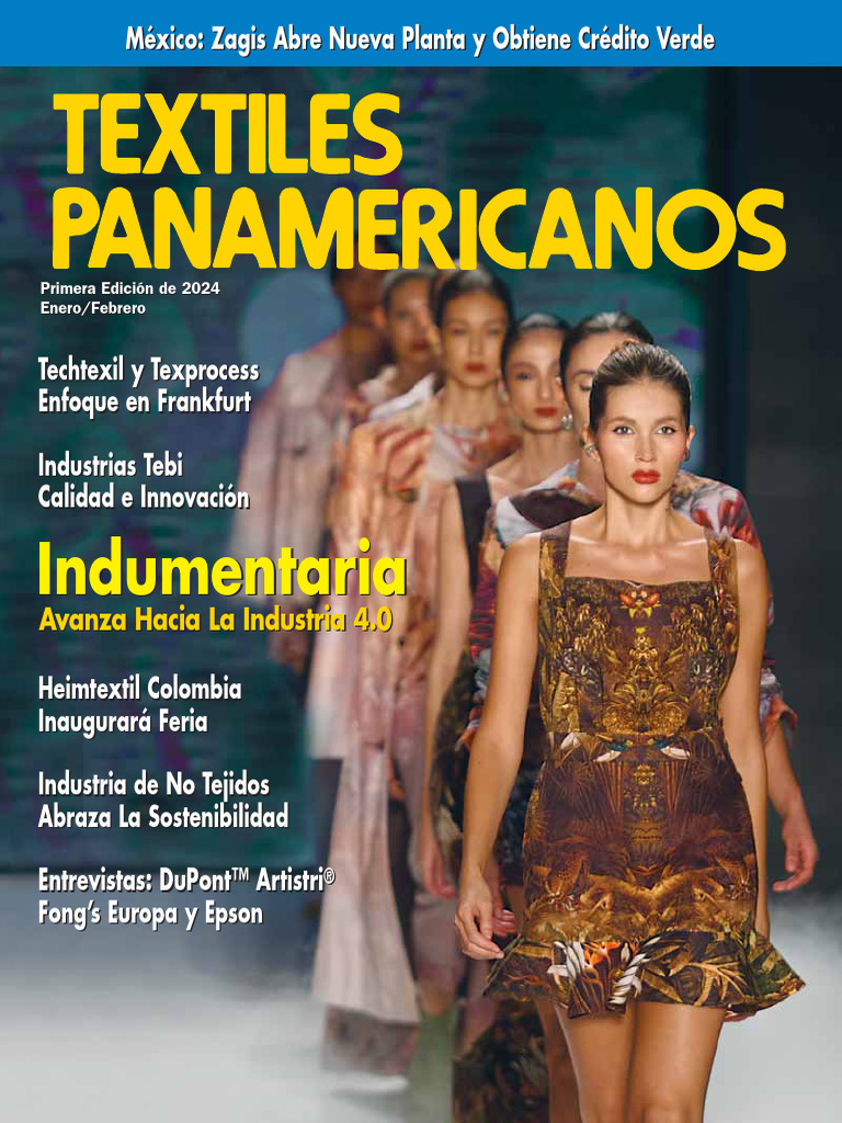 TextilesPanamericanos 2024 01 EneroFebrero | PDF | Textiles | Venezuela