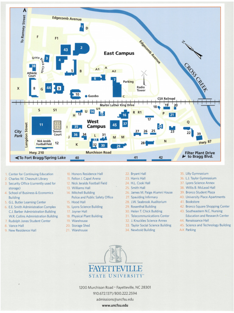 FSU Campus Map | PDF