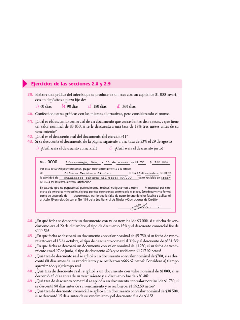 Deber # 3 - Descuentos | PDF | Bancos