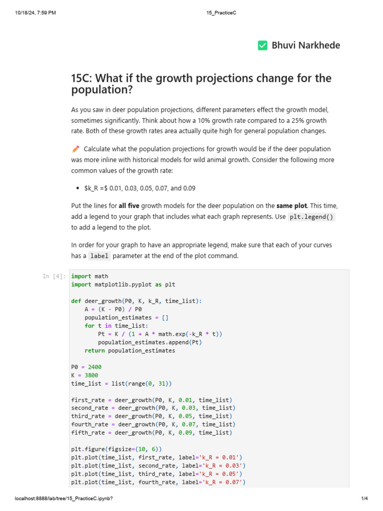 15 - PracticeC (4) - JupyterLab | PDF | Applied Mathematics