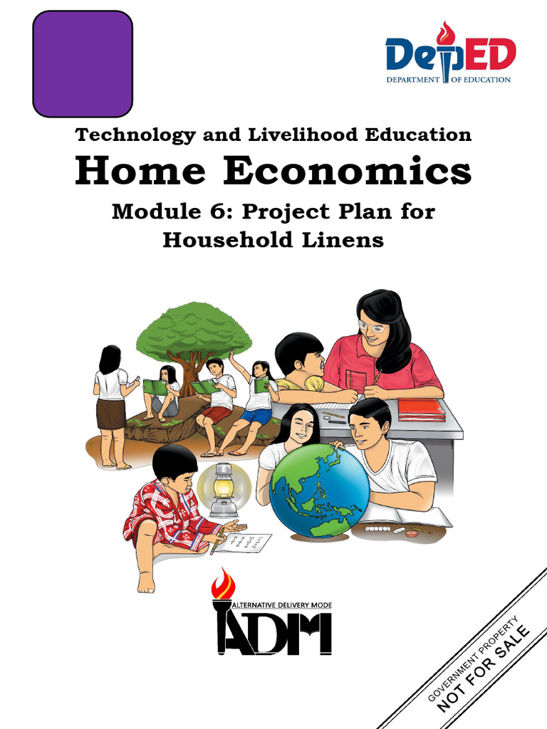 tle-he6_mod6_projectplanforhouseholdlinens_v2 | PDF | Rubric (Academic) | Sewing