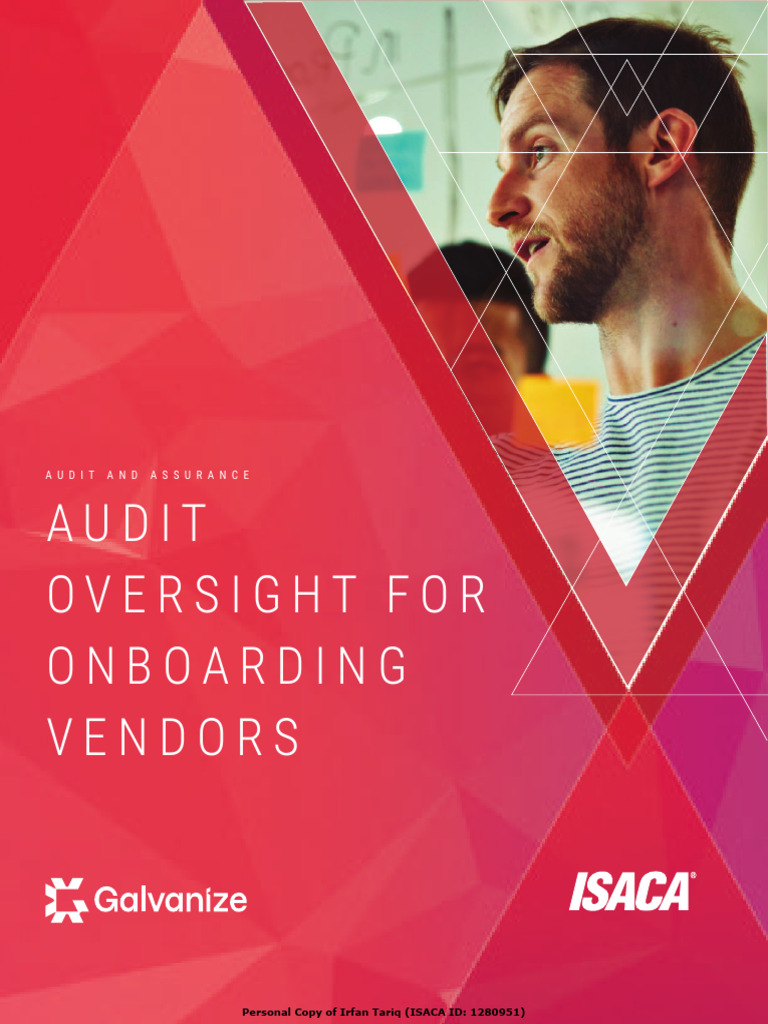 Audit Oversight for Vendor Onboarding | PDF | Audit | Request For Proposal