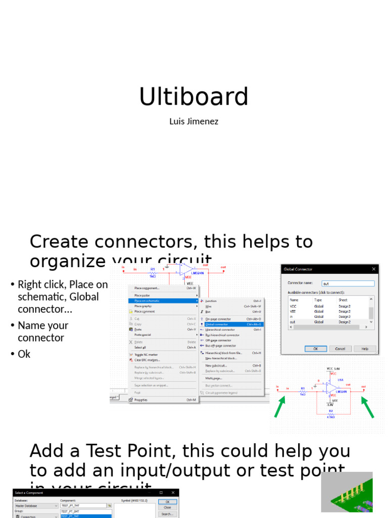 Presentation2 - Ultiboard | PDF | Printed Circuit Board | Electronic ...
