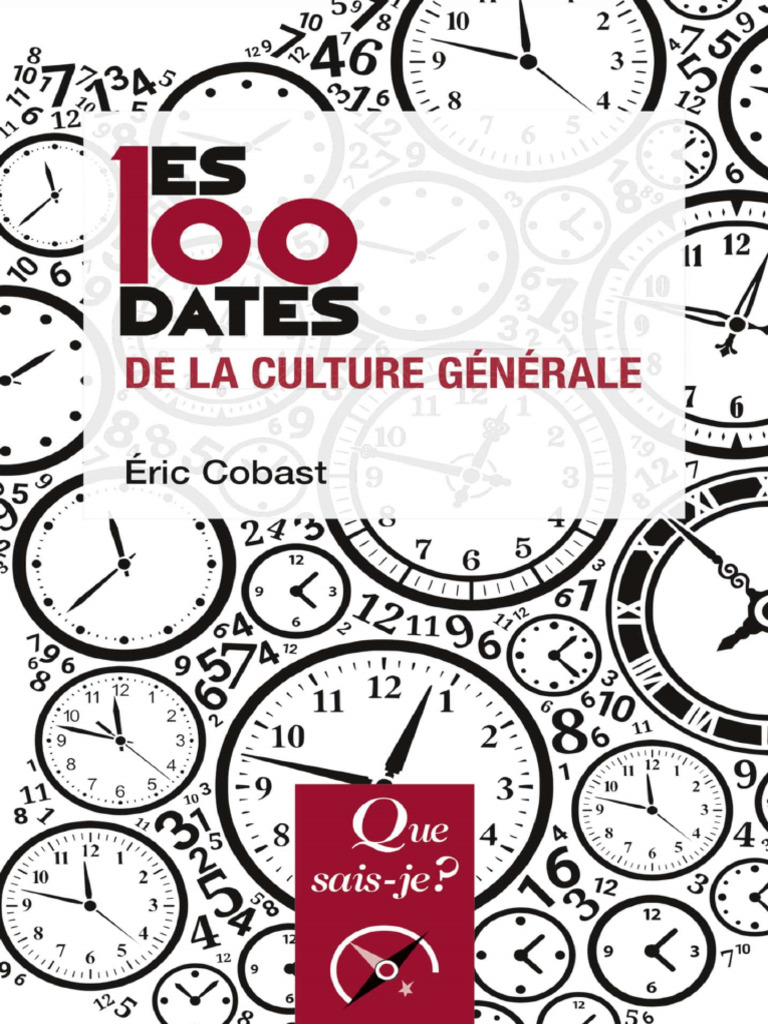 Éric Cobast - Les 100 Dates de La Culture Générale-Jericho | PDF ...