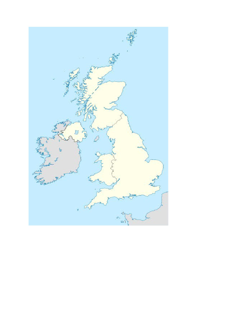Mapa Uk | PDF