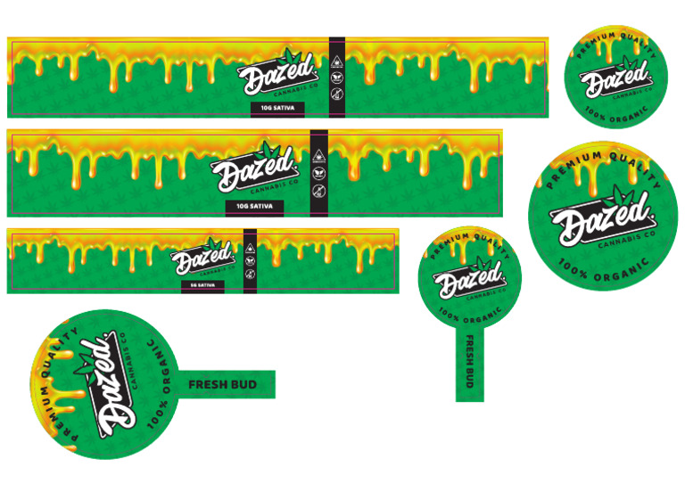 Cannabis Labels Test Single Page A4 Revised | PDF