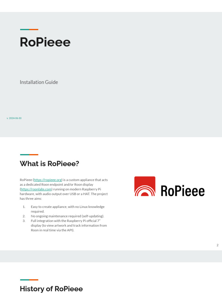 RoPieee Installation Guide | PDF | Raspberry Pi | Computer Network
