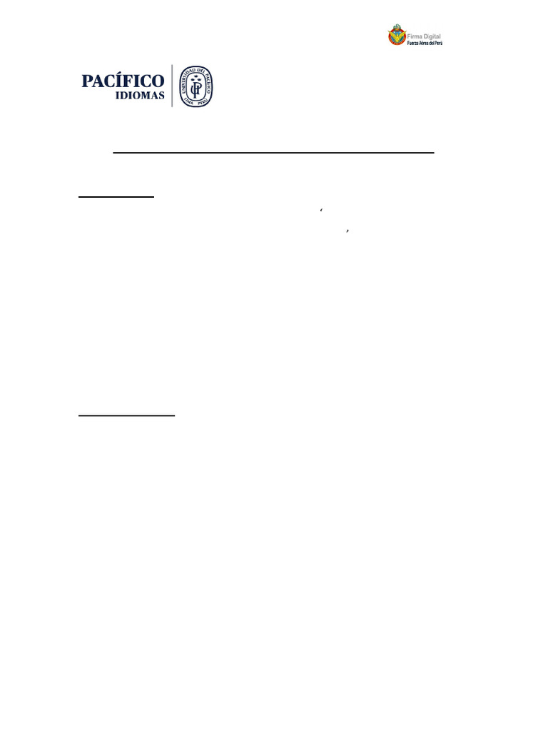 Temario General Examen De Suficiencia Cidup F Pdf