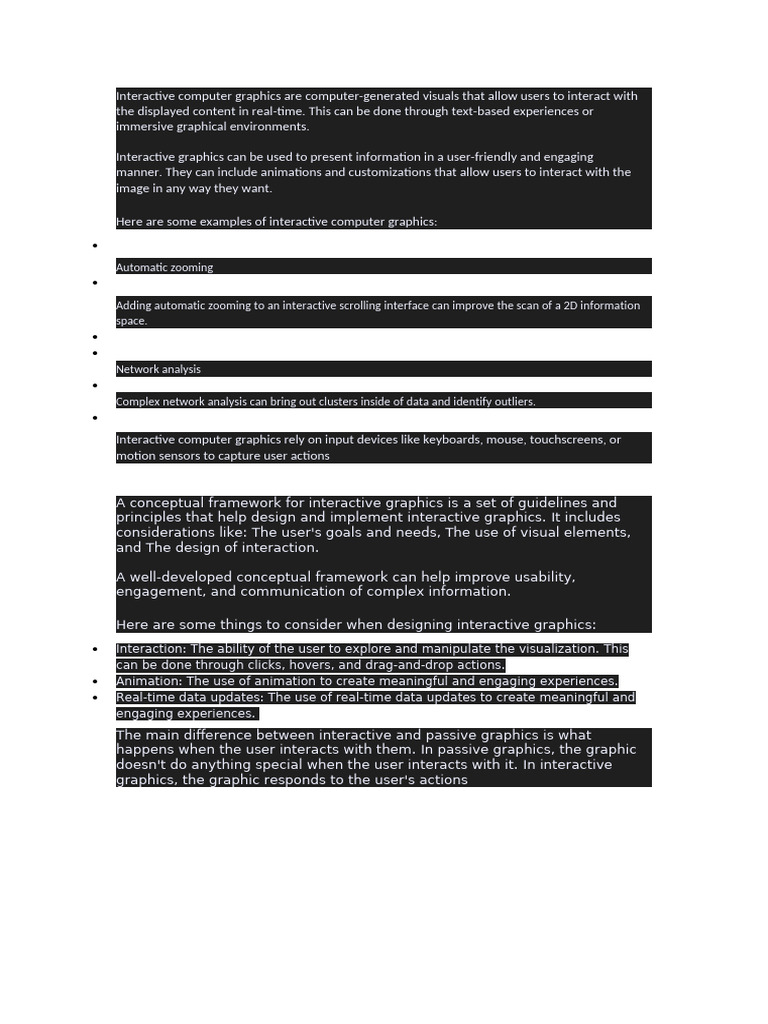 Computer Graphics Imp | PDF | Computer Graphics | Graphics