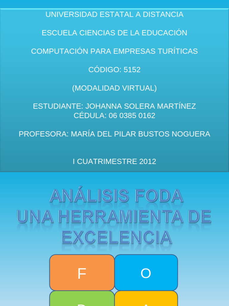 Tarea 6 Analisis Foda 5152 | PDF | Informática