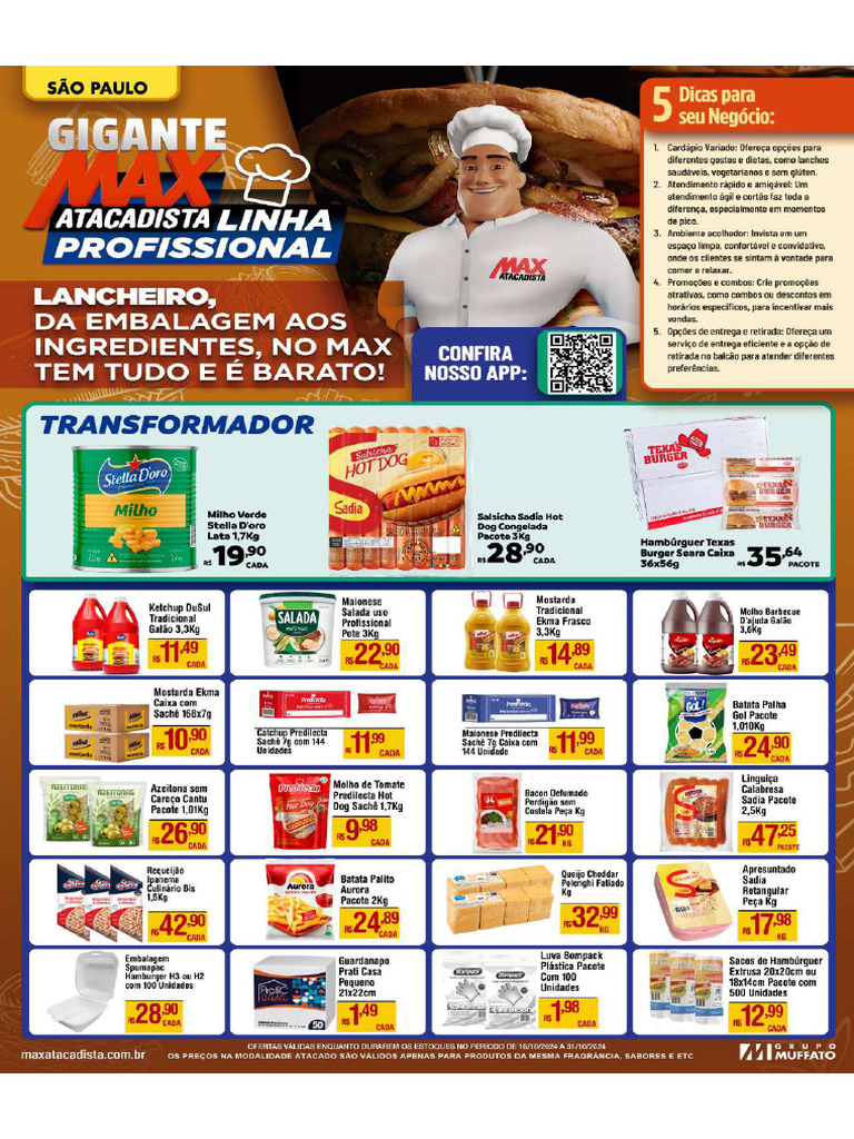 Lâmina Profissional Max SP - 16 A 31.10 | PDF