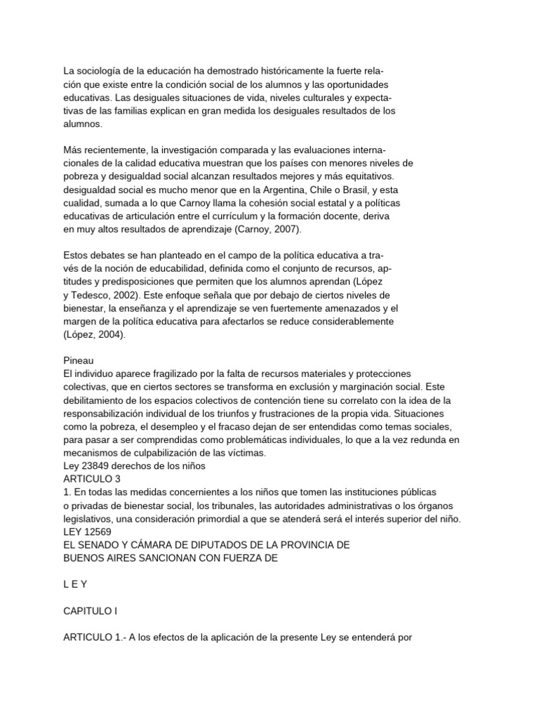 tp2 Política | PDF | Violencia doméstica | Exclusión social