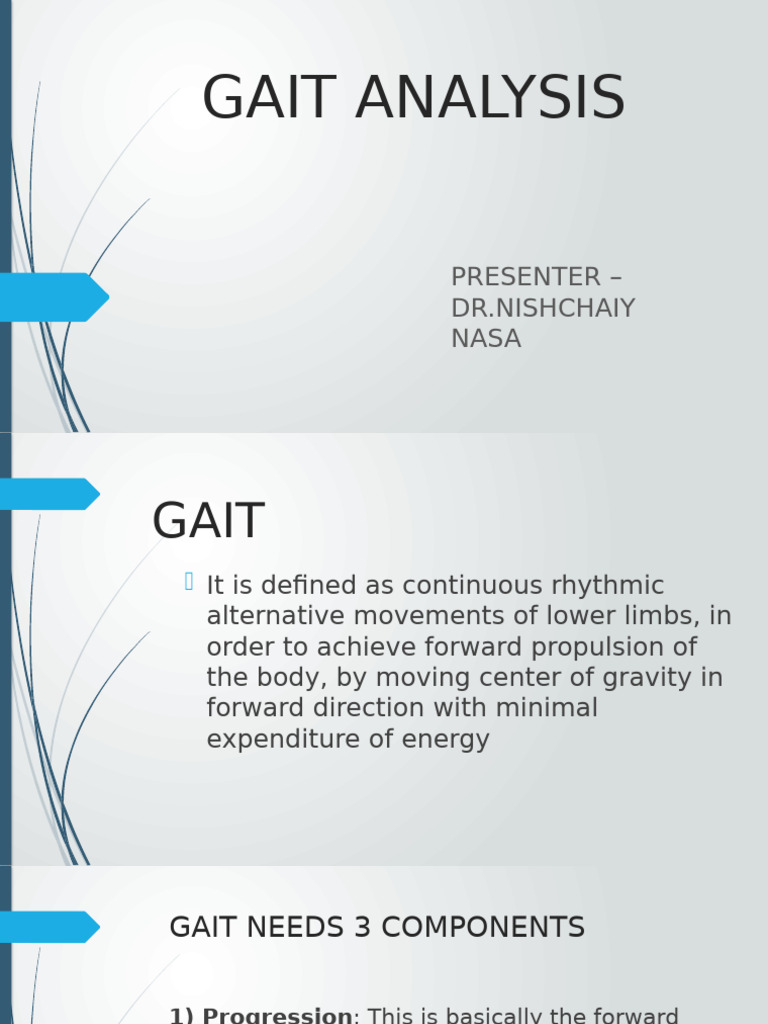 Gait Analysis Final | PDF | Ankle | Foot