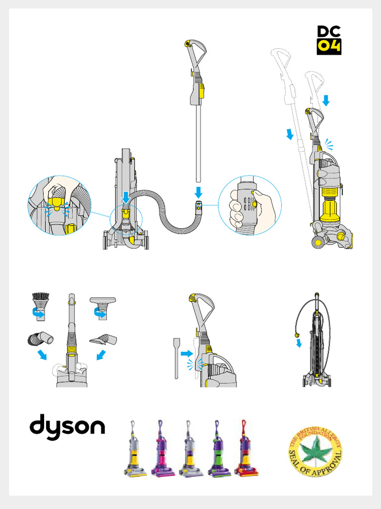 Dyson DC04 I User Manual | PDF | Allergy | Allergen